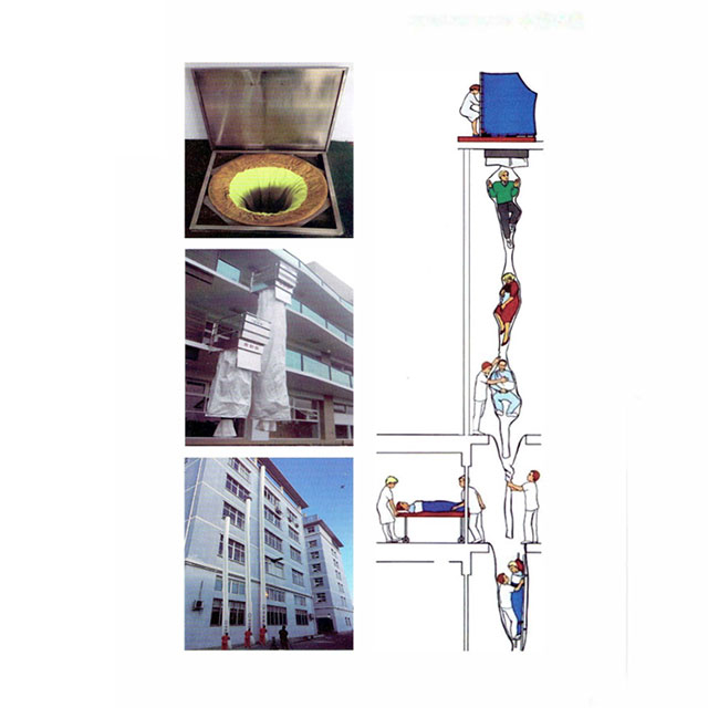 High Building Safety Escape Chute - Buy Safety Escape Chute, Quick ...
